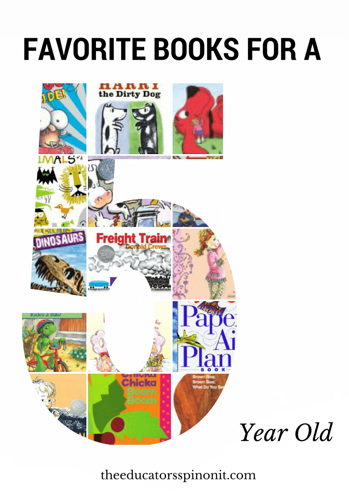 Best Books For 5 Year Olds The Educators Spin On It