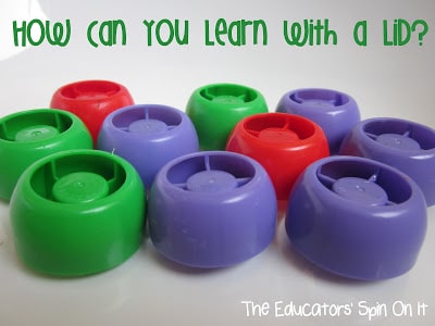 8 Activities for Kids with Lids - The Educators' Spin On It