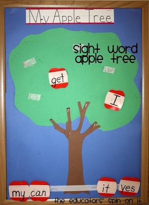 Learning Apple Sight Word Game for Kids