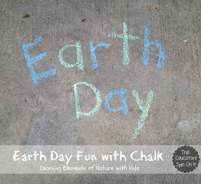 Earth Day Play with Chalk - The Educators' Spin On It