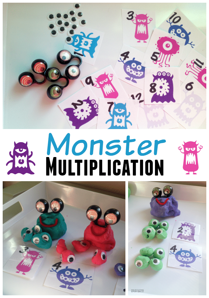 Monster Themed Name Necklace Craft for Preschoolers - The Educators ...