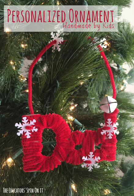 Personalized Name Ornament for Kids to Make - The Educators' Spin On It