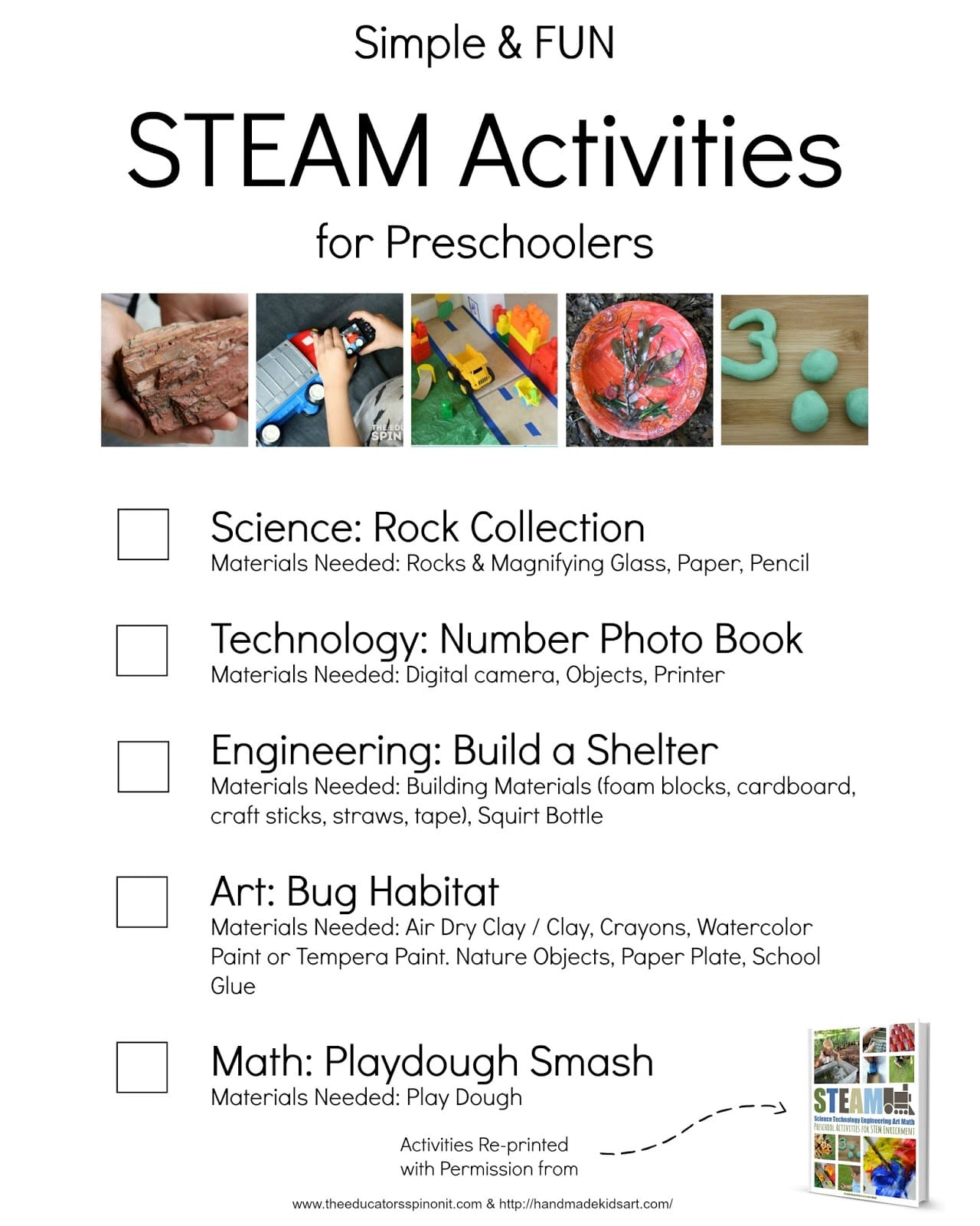 Preschool SCIENCE Activities for STEM Enrichment #STEAM - The Educators ...