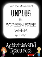 Screen Free Week Activities and Resources - The Educators' Spin On It