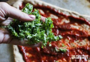 Kale Pizza Tree Recipe - The Educators' Spin On It