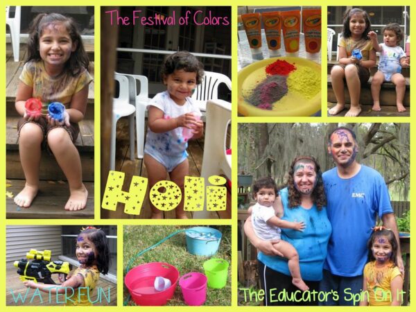 Holi Fun to Welcome Spring - The Educators' Spin On It