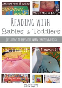 Reading with Babies and Toddlers: Extending Learning with Play - The ...