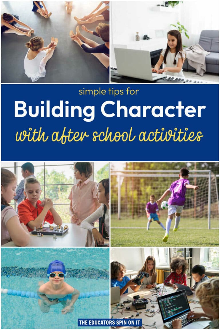 Building Character with Afterschool Activities - The Educators' Spin On It