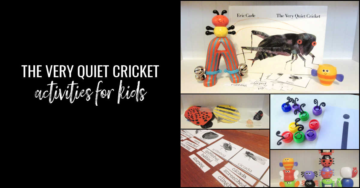 The Very Quiet Cricket Virtual Book Club Activities - The Educators ...
