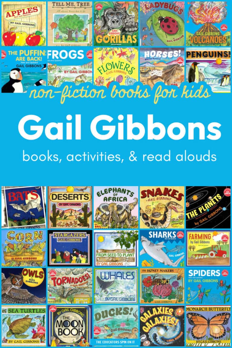 Author Study – Gail Gibbons - The Educators' Spin On It