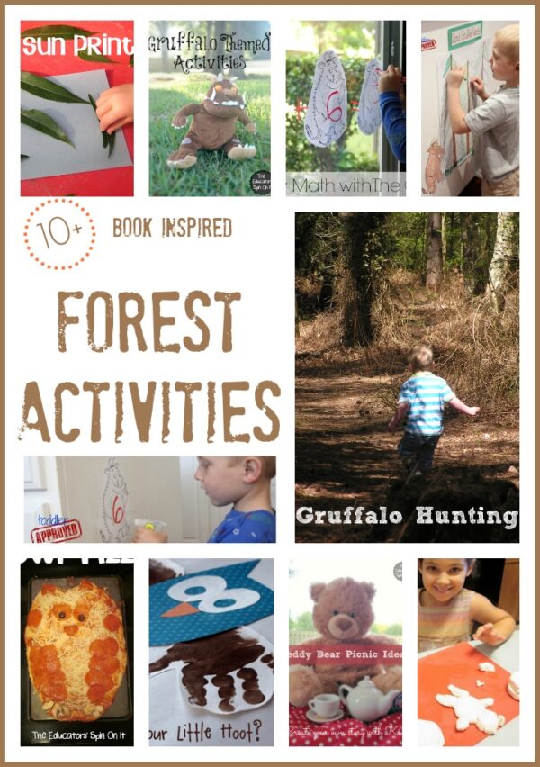 10+ Book Inspired Forest Activities - The Educators' Spin On It