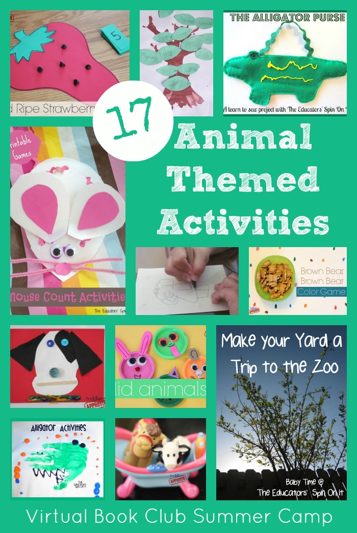 17 Book Inspired Animal Themed Activities For Kids The Educators 