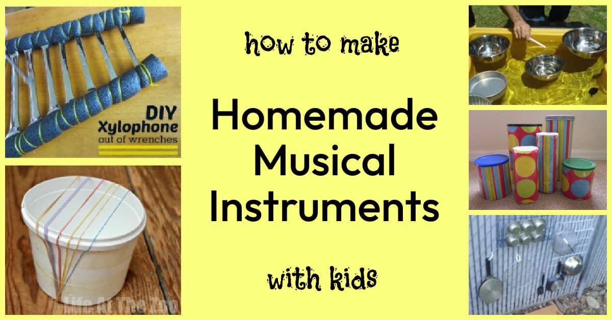 DIY Instruments for Exploring Music with Kids