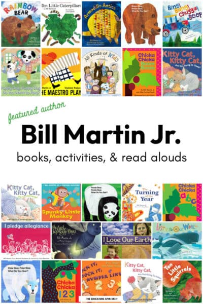 Bill Martin Jr. Virtual Book Club for Kids - The Educators' Spin On It