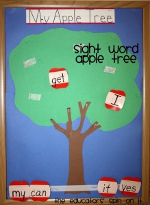Learning Apple Sight Word Game for Kids