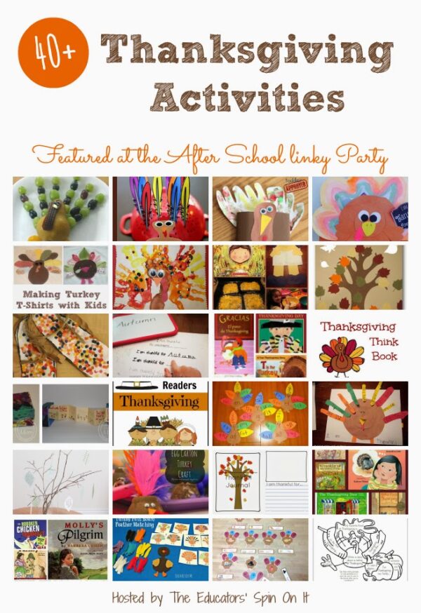 40+ Thanksgiving Activities for School Aged Kids