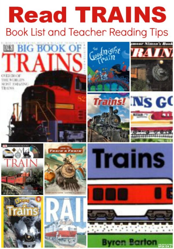 Train Books and Reading Tips - The Educators' Spin On It