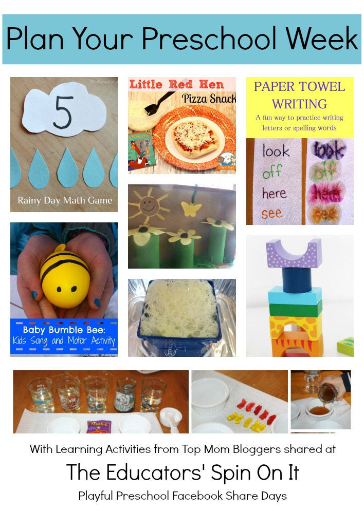 Playful Preschool Lesson Plans The Educators Spin On It Playful Preschool Lesson Plans The Educators Spin On It