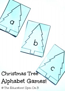 Christmas Alphabet Games - The Educators' Spin On It