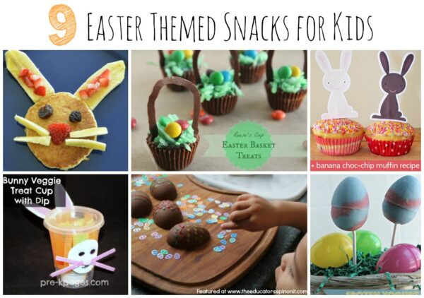 Easter Snacks for Kids and the Books to Read with Them