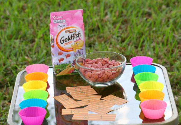 Goldfish Snack Time Math Game for Kids - The Educators' Spin On It