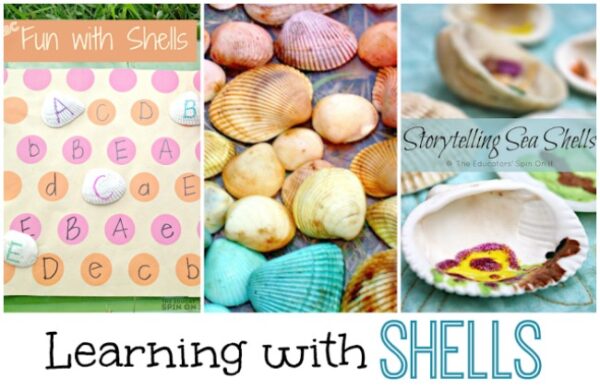 Summer Sight Word Game with Sea Shells