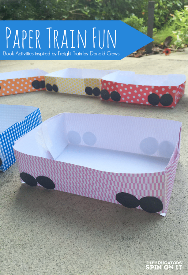 Paper Train Tutorial for Kids - The Educators' Spin On It
