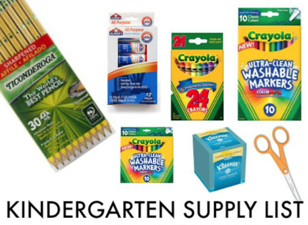How Does Your Child's Kindergarten Supply List Compare?