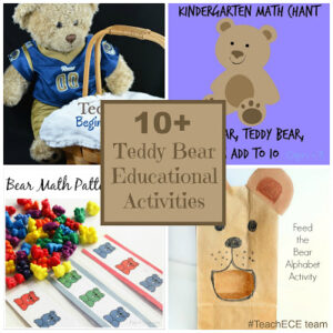 Teddy Bear Writing Activity for Kids - The Educators' Spin On It