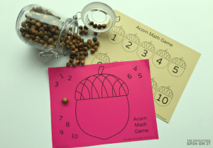 Printable Acorn Math Activities - The Educators' Spin On It