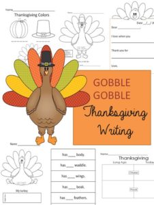 Thanksgiving Writing - The Educators' Spin On It