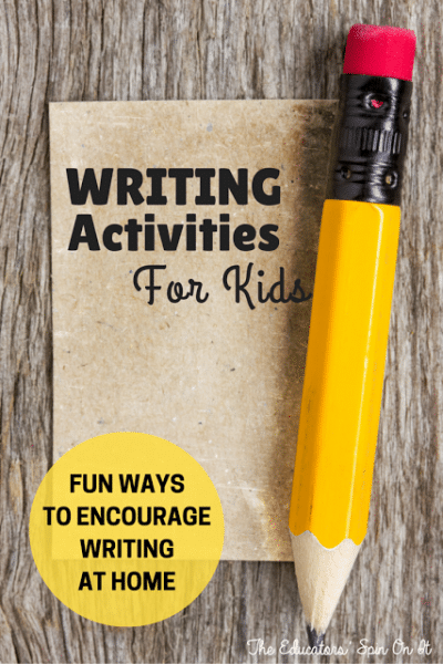 Tips for Writing with Kids at Home - The Educators' Spin On It
