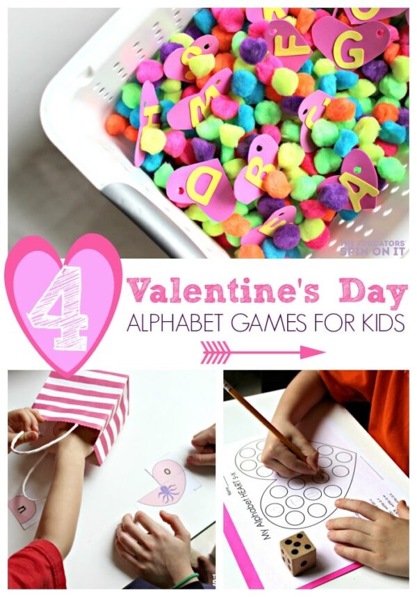 Valentine’s Day Alphabet Games - The Educators' Spin On It