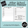 After School Weekly Planner - The Educators' Spin On It