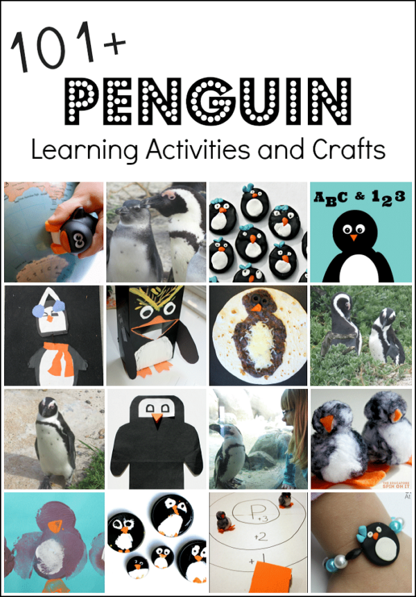 Penguin Themed Alphabet Game for Preschoolers with Printable