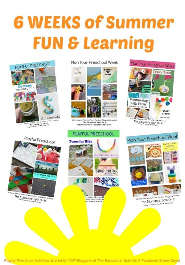 60+ Preschool Lesson Plans for Home - The Educators' Spin On It