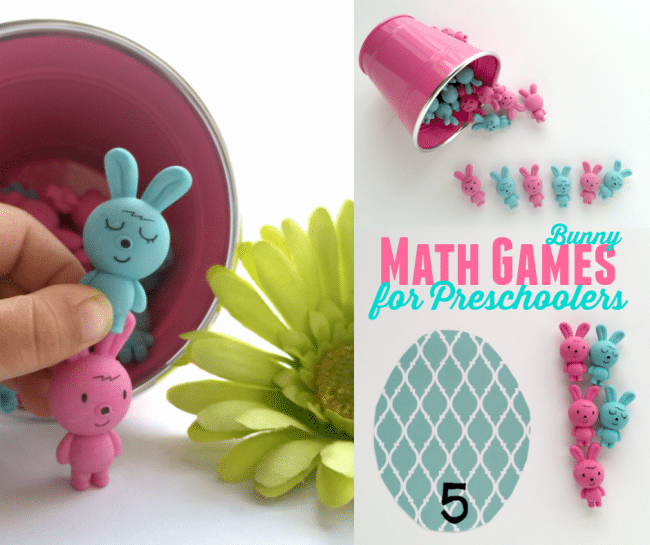 DIY Easter Math Games for Preschoolers