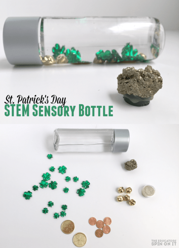 St. Patrick's Day STEM Activity Sensory Bottle