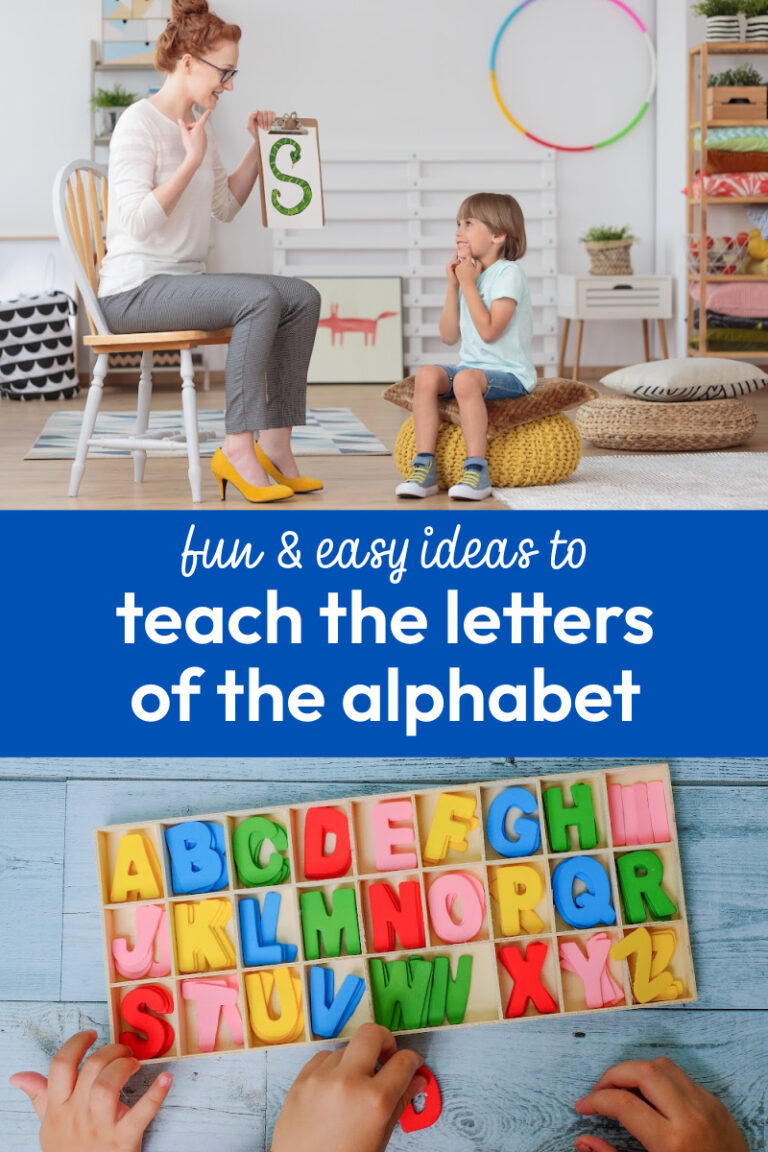 30+ Alphabet Activities for Preschoolers - The Educators' Spin On It