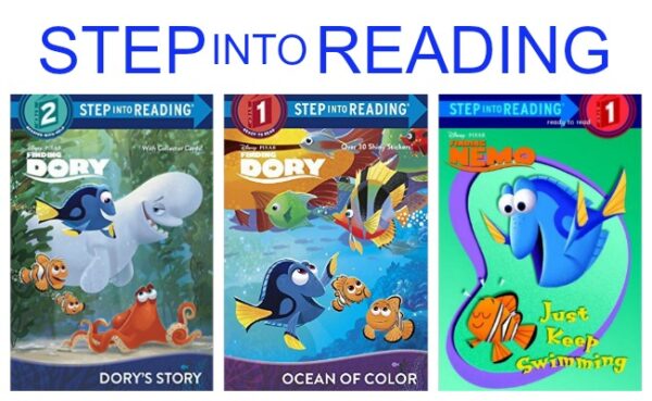 Fill Your Bookshelves with Finding Dory Books for Kids