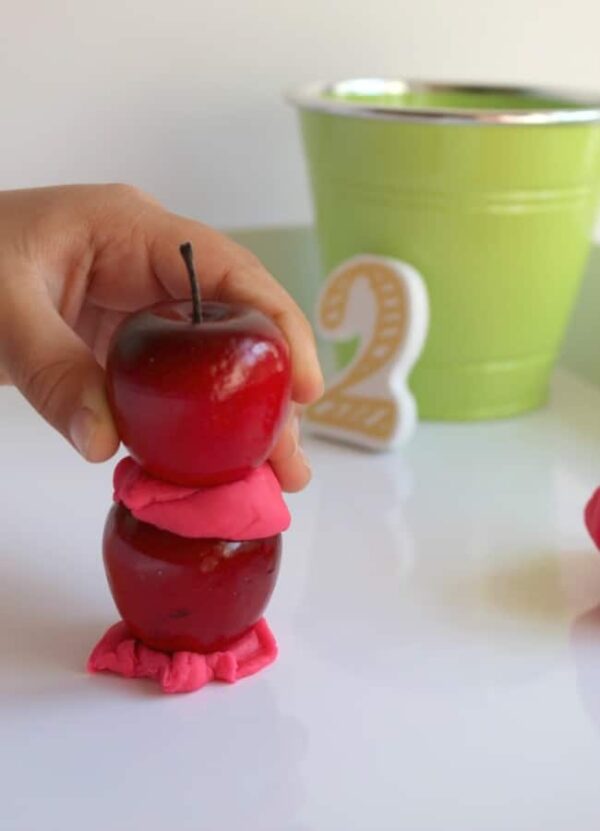 Stacking Apples Game: A Fall STEM Activity for Kids