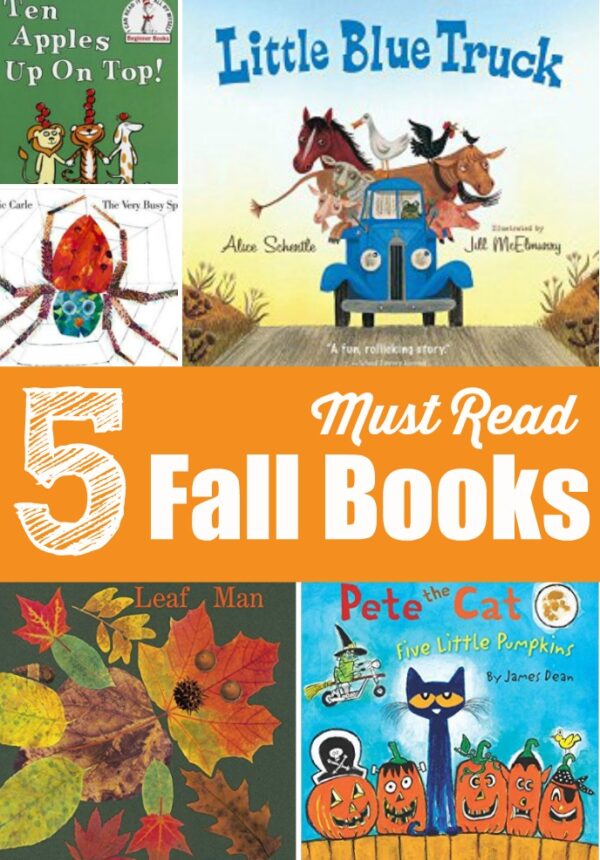 5 Must Read Fall Books and Fall Dot Marker Printables