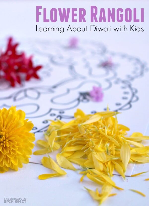 Rangoli Craft Idea for Kids