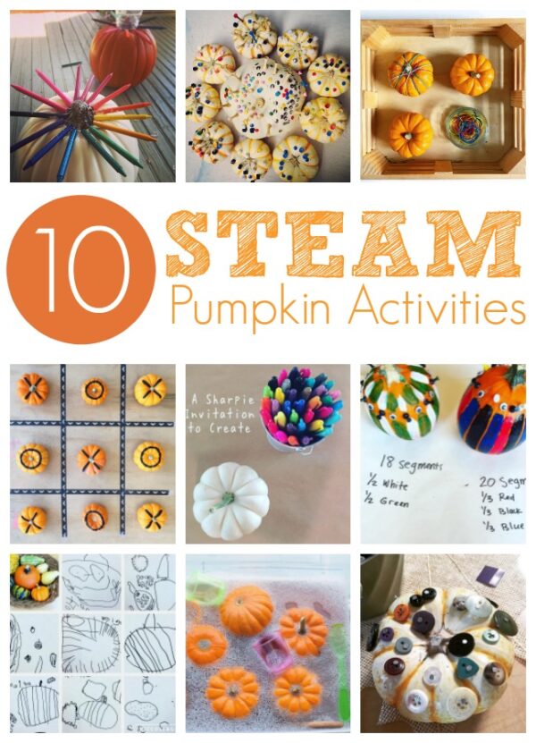 Stacking Pumpkins Activity : A Fall STEM Activity for Kids
