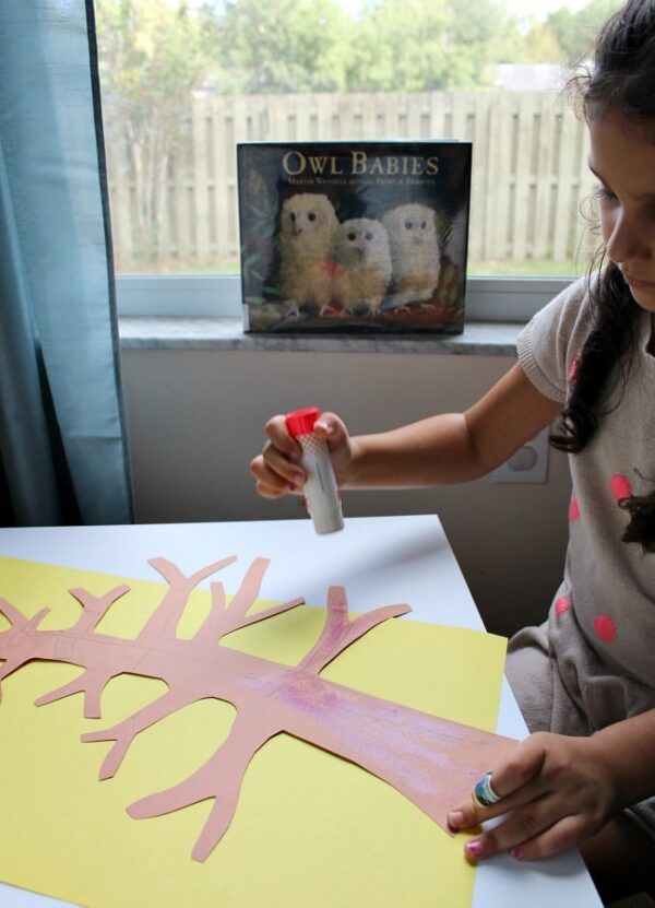 Printable Owl Themed Alphabet Game for Preschoolers