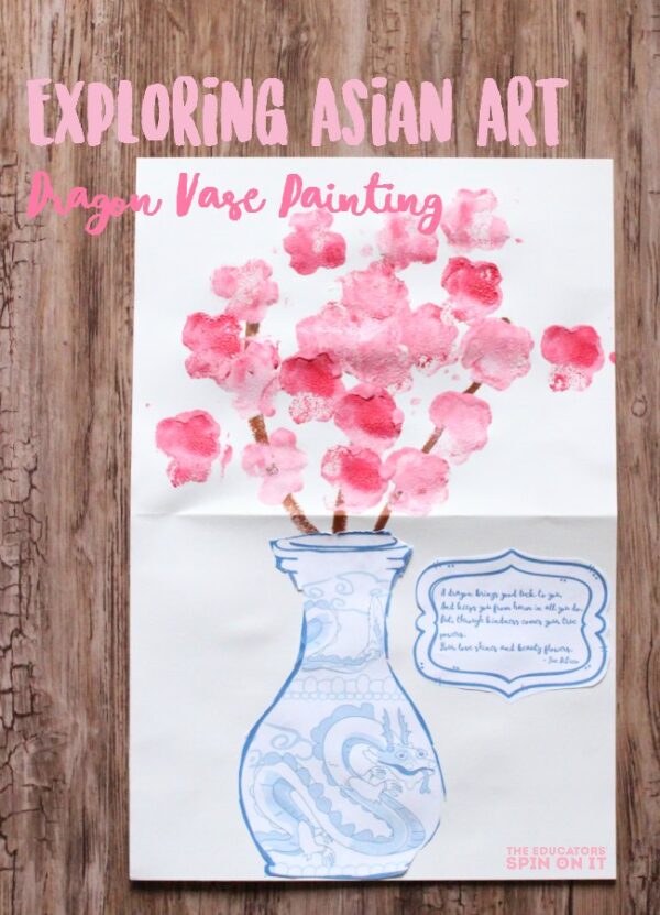 Exploring Asian Art: Dragon Vase Painting Project for Kids