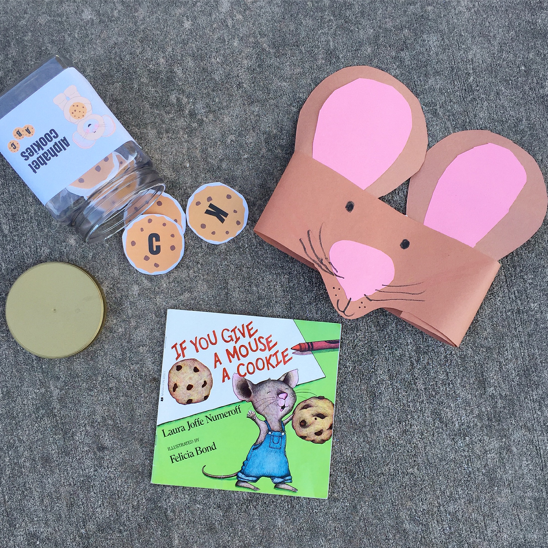 If You Give a Mouse a Cookie Printables and Crafts for Preschool