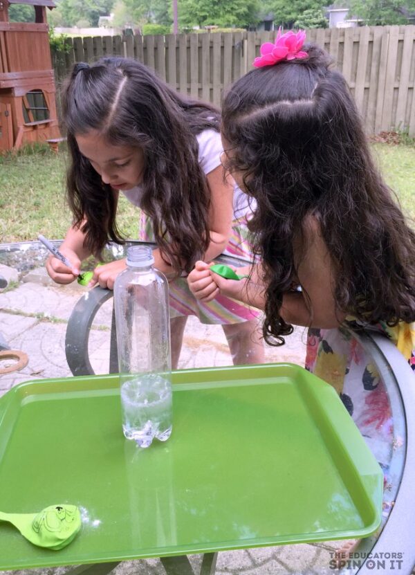 Caterpillar to Butterfly Science Activity with Balloons