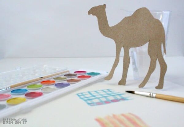 Camel Race STEAM Activity Inspired by The Wooden Camel Book
