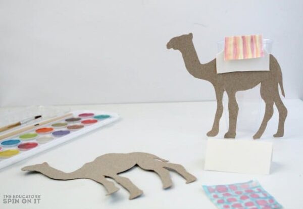 Camel Race STEAM Activity Inspired by The Wooden Camel Book